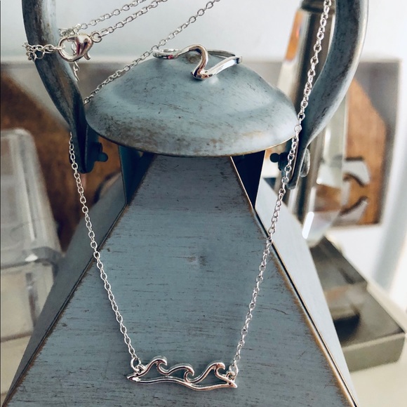 Jewelry | Ocean Wave Pendant | Poshmark